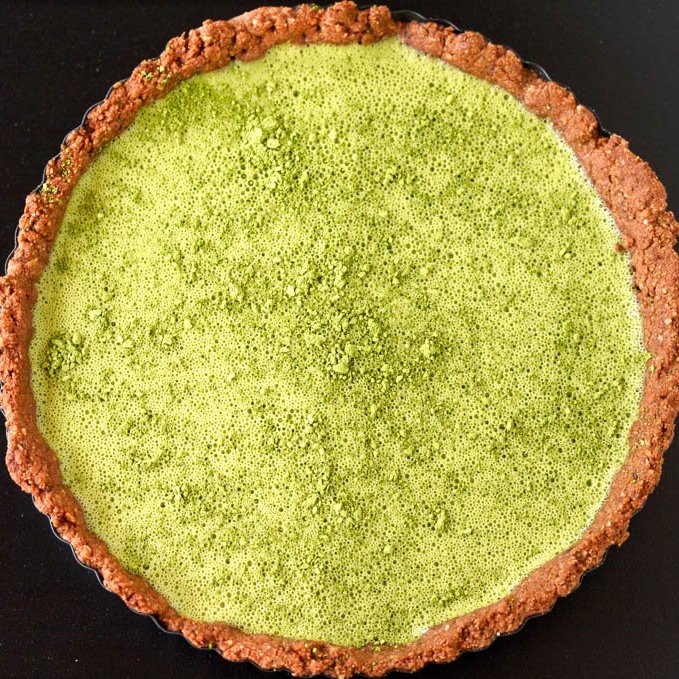 Superfood Berry Matcha Pie Recipe - Mantra Matcha