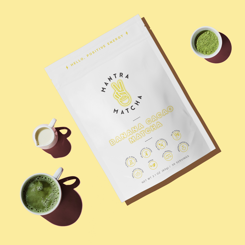Banana Cacao Matcha - Mantra Matcha